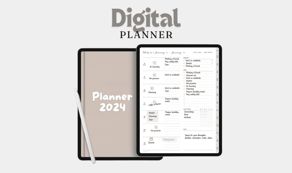 Effortless Organization: How To Effectively Use Digital Planners